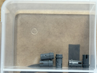 LEGO Parts - Dark Bluish Gray Technic, Pin 1/2 - No 89678 - QTY 5 | eBay