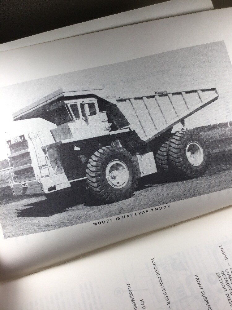 Wabco Model 75B HaulPak Operators & Maintenance Manual (Original) | eBay