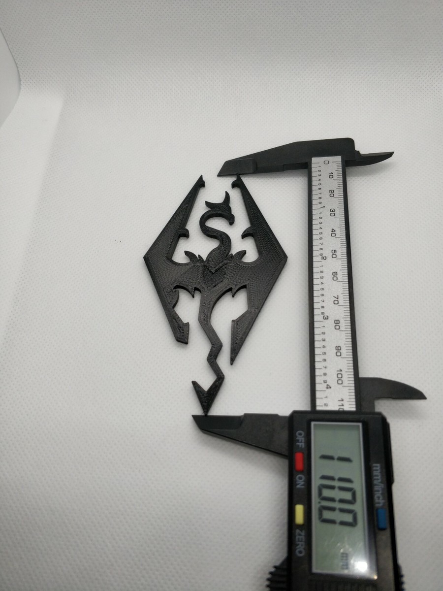 Skyrim 3d Logo