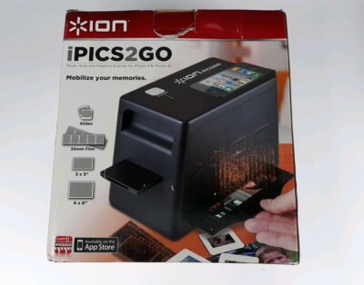 ION iPics2Go photo slide and negative scanner for iPhone 4 & iPhone 4S ...