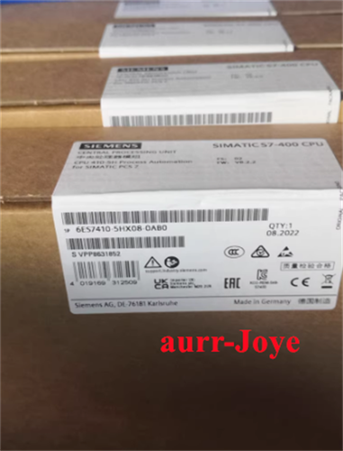 6ES7410-5HX08-0AB0 6ES7 410-5HX08-0AB0 New Siemens IMATIC PCS 7 CPU 410 ...