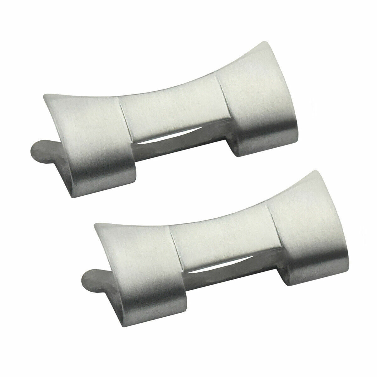 2 PC 60 END PIECE LINK FOR ROLEX OYSTER 19MM WATCH BAND STAINLESS STEEL ...