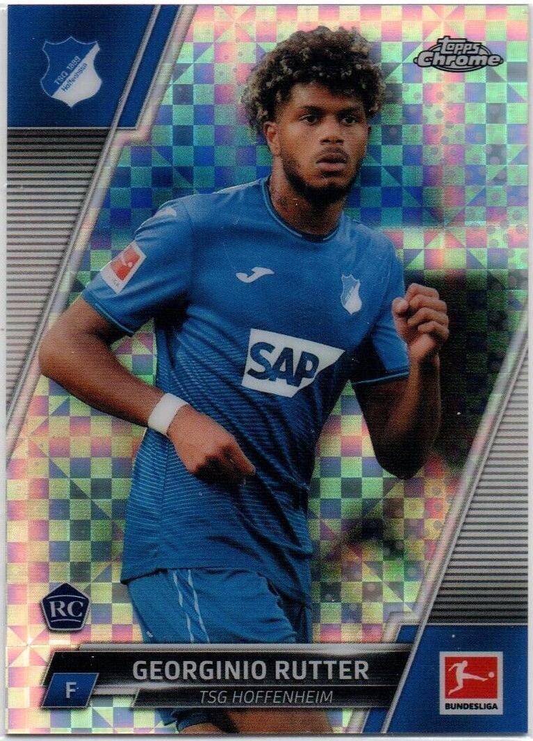 2021-22 Topps Chrome Bundesliga - Georginio Rutter #53 X-Fractor /250 ...
