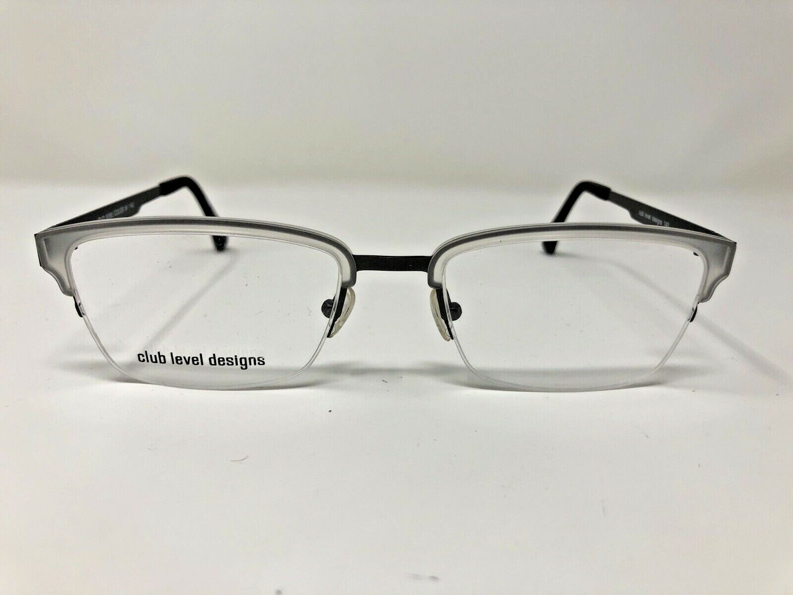 Club Level Designs Eyeglasses Frame CLD9190 COLOR#1 52-19-140 Gunmetal ...
