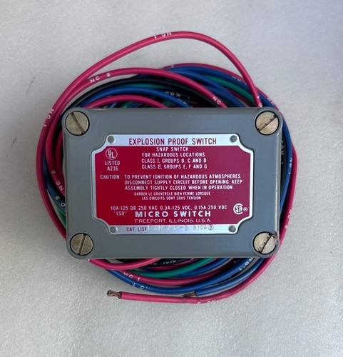 micro switch Honeywell EXD-AR-3 | eBay