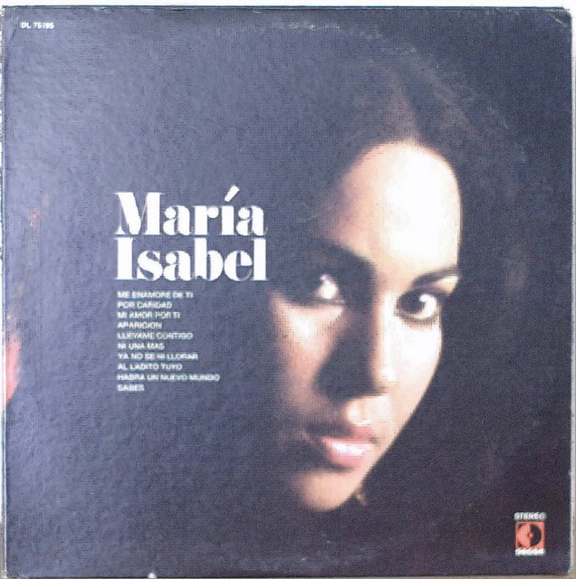 MARIA ISABEL (Self-Titled)-NM1970LP STAMPED COVER PROMO | eBay