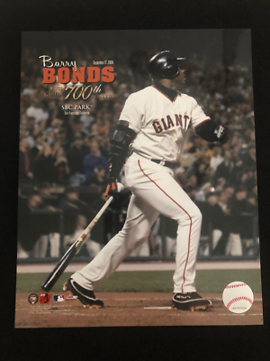 NEW Barry Bonds 8x10 700th Home Run Color Photo San Francisco Giants ...
