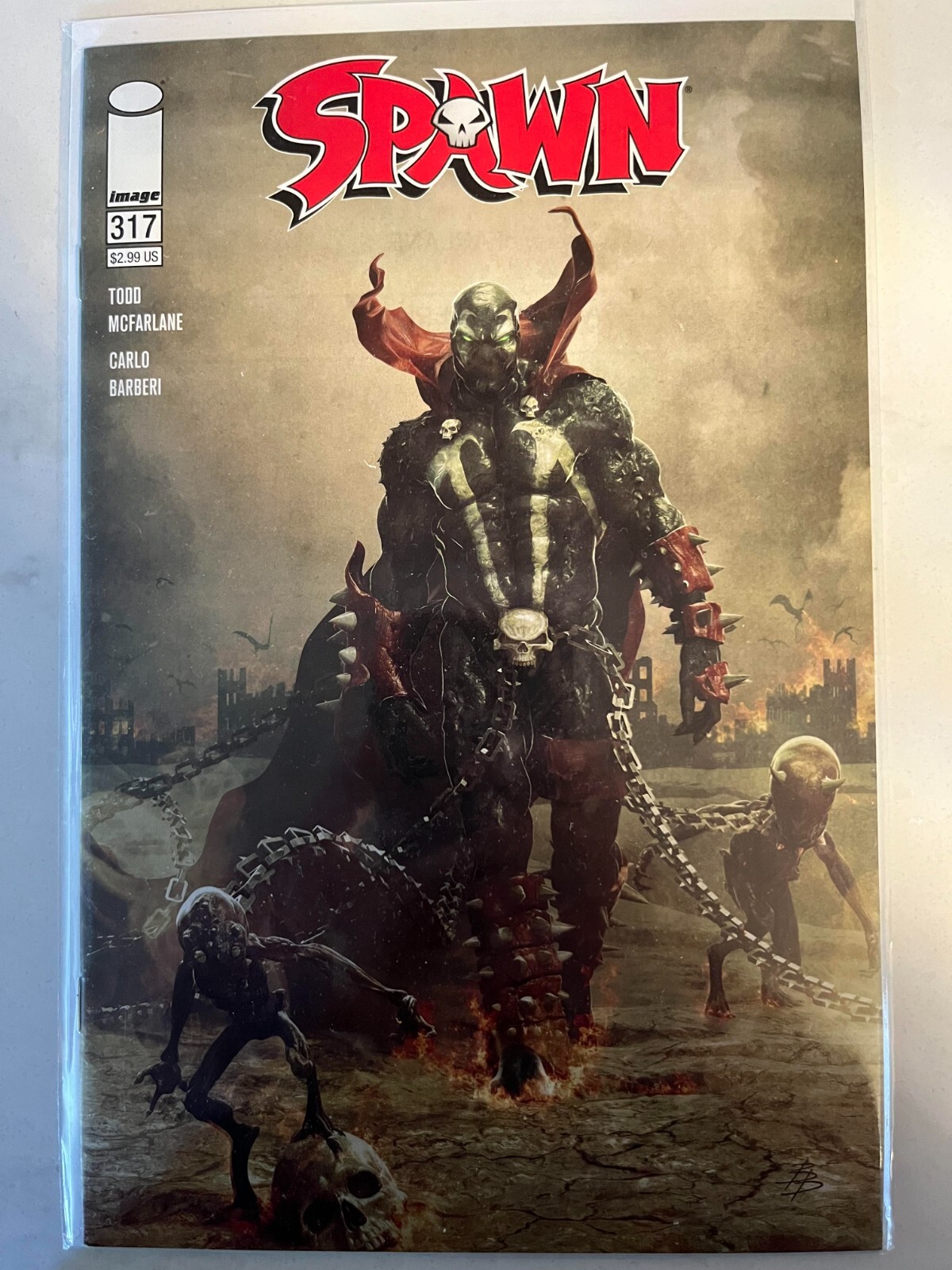 Spawn Issue 317 - Todd Mcfarlane Carlo Barberi | eBay