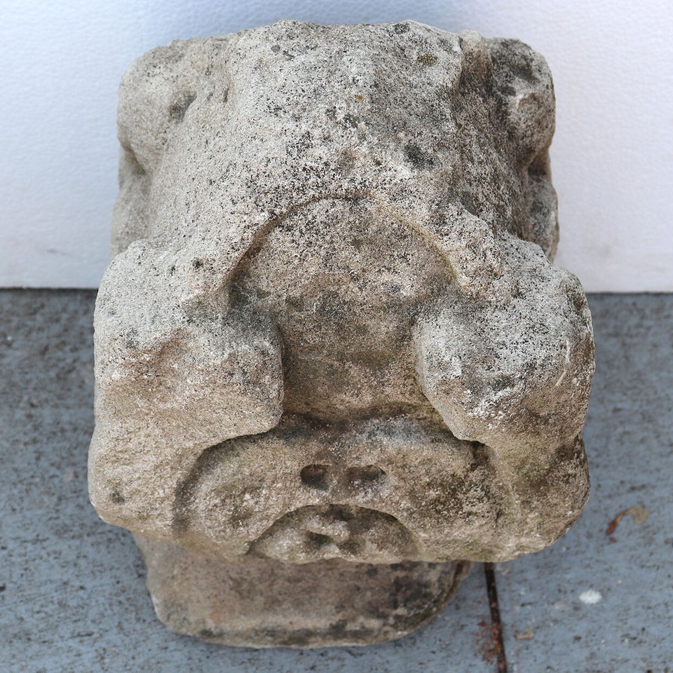 1600s Antique Pair French Gothic Revival Limestone Architectural ...
