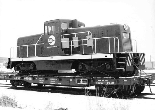 Cargill Train GE 160 Ton Switcher Engine 5x7 Photo Yard Plant Seattle ...