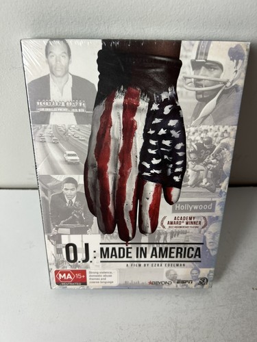OJ Made In America DVD Documentary 3-Disc Set Celebrity Media Violence ...