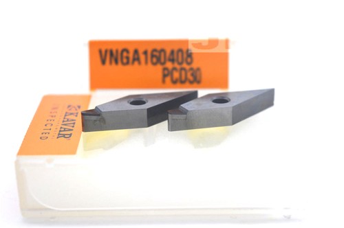 2pcs VNGA160408 PCD30 VNGA 332 PCD30 for Aluminum INSERT Diamond ...
