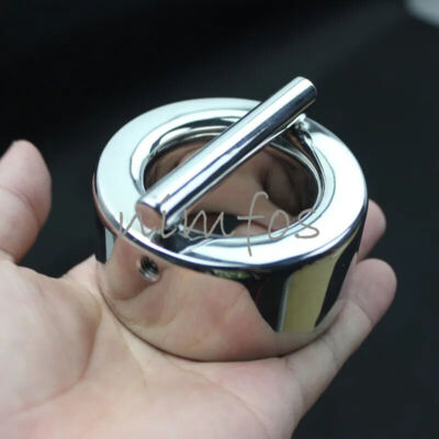 Stainless Steel Scrotum Pendant Ring Chastity Devices Restraint ...
