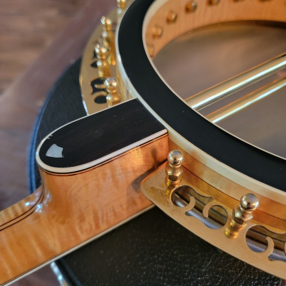 OME Gold Mogul Plectrum Tenor Banjo Vintage 1979 Maple/Gold Super Clean ...