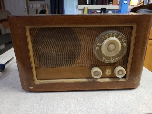 Vintage Wards Airline Model 65 1947 AM Tube Radio | eBay