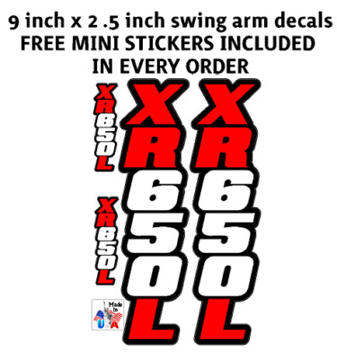 Honda Xr650L Decals Graphics shroud Stickers Dirt bike xr650 xr 650 ...