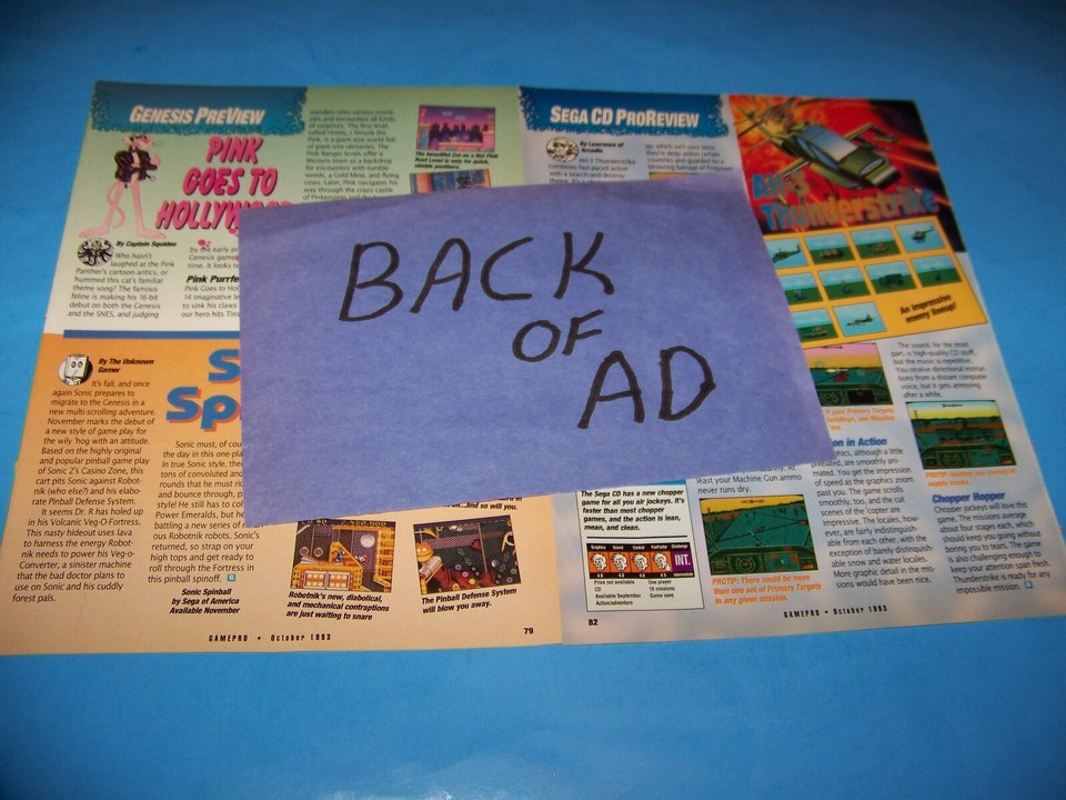 Vintage Video Game Ad 1993 Aero Acro-Bat by Sunsoft Super Nintendo | eBay