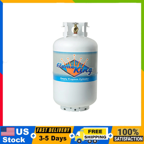 Flame King 30 lb. Propane Tank with Type 1 Overfill Protection Device ...