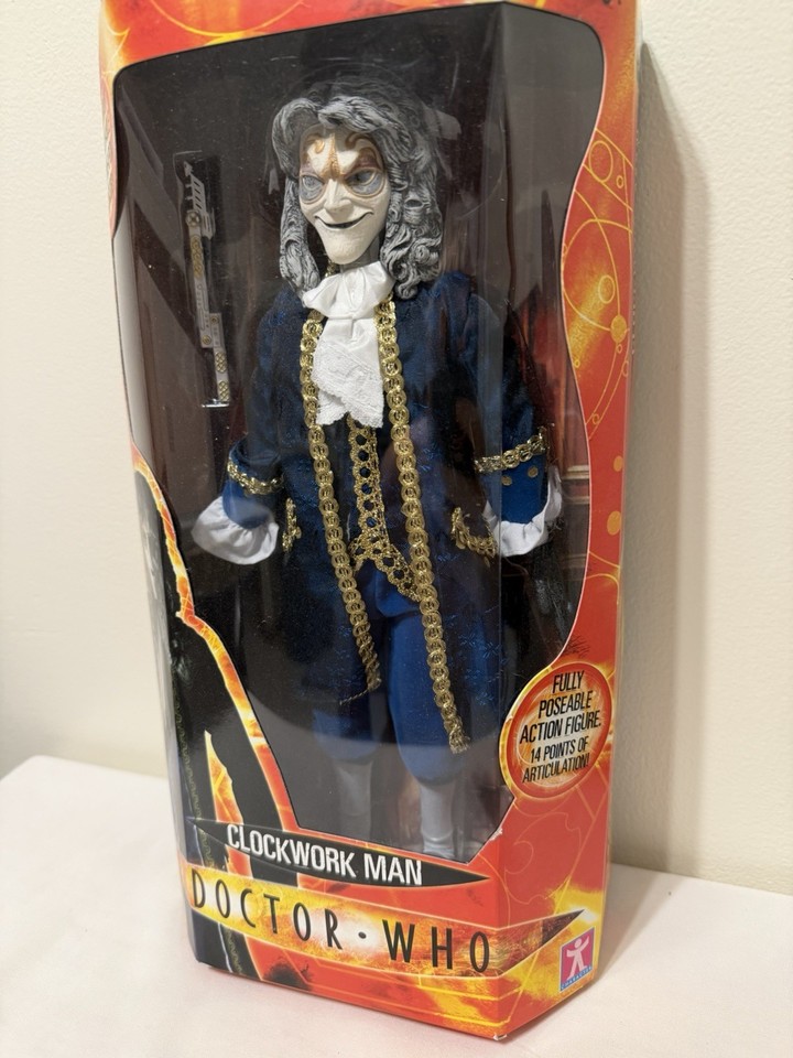 BBC Doctor Who Clockwork Man 12" Action Figure w/ detachable arm weapon ...