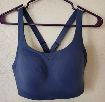 Athleta Phenomena Sports Bra 32DD Blue Wireless | eBay