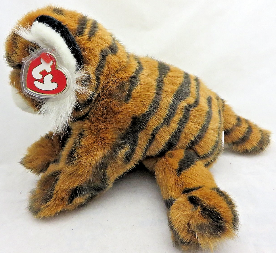 1997 TY Beanie Baby Classic 10" Bengal Tiger Plush w tags EUC ...