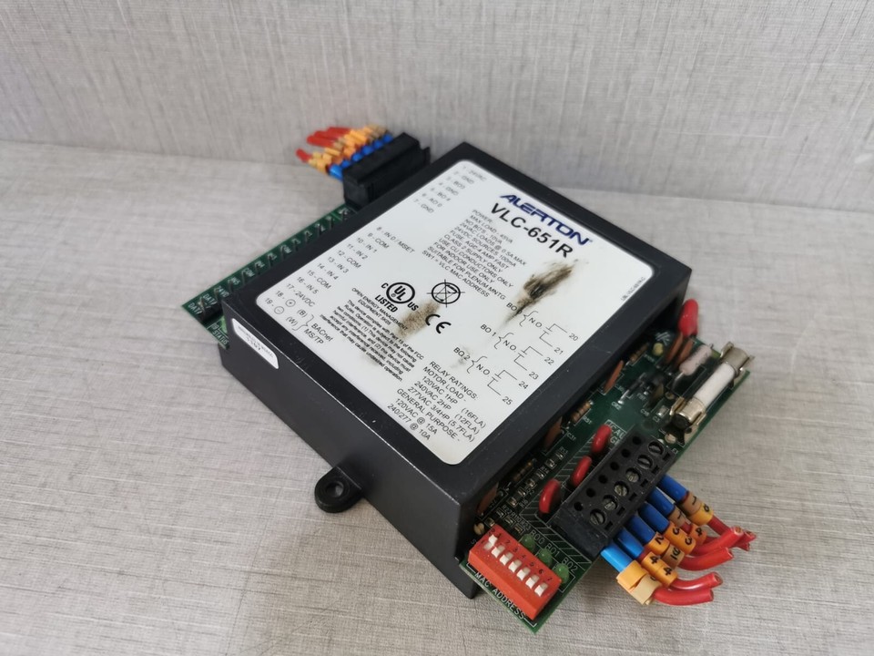 LOT 2 ALERTON VLC-651R CONTROLLER WITH BROKEN PART | eBay
