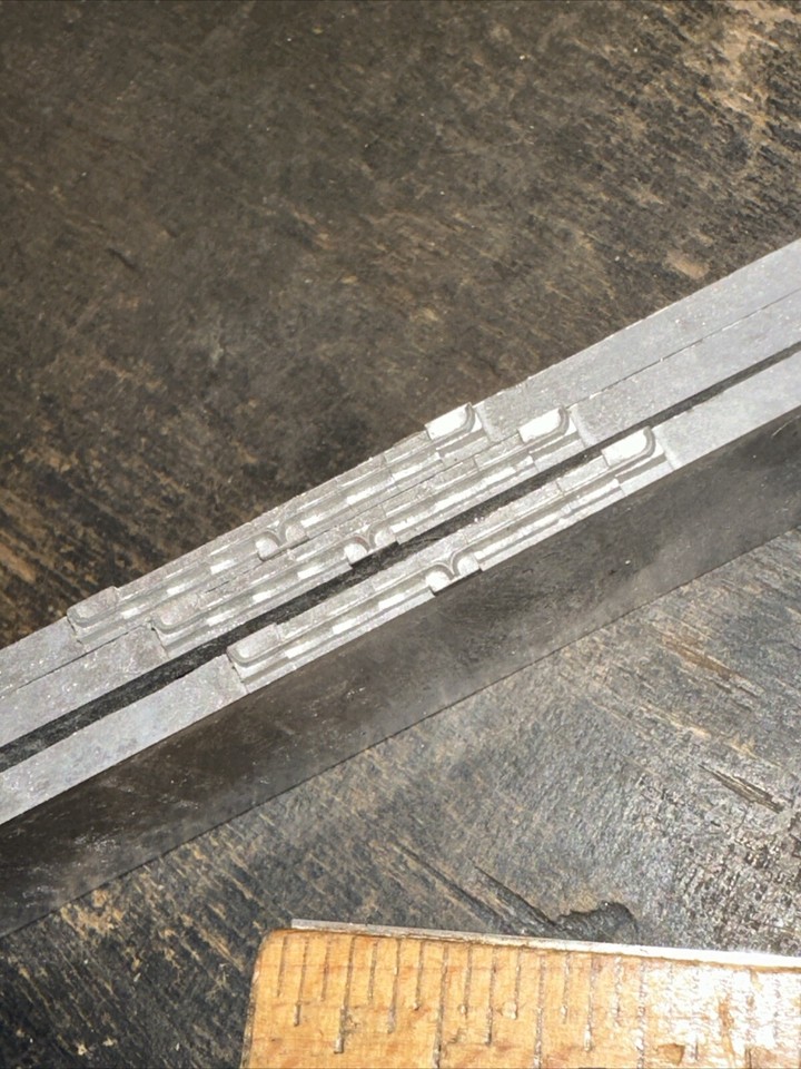 Printing Blocks “ 3 Ornamental Borders “ Thin Lead Print Blocks | eBay