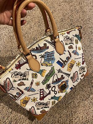 LIMITED Dooney & Bourke HOLLYWOOD TRAVEL USA SATCHEL LIMITED Dooney & Bourke HOLLYWOOD TRAVEL USA SATCHEL