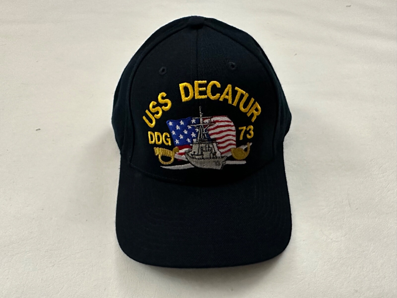 USS DECATUR DDG 73 The Corps US Navy Baseball Cap Hat One Size | eBay