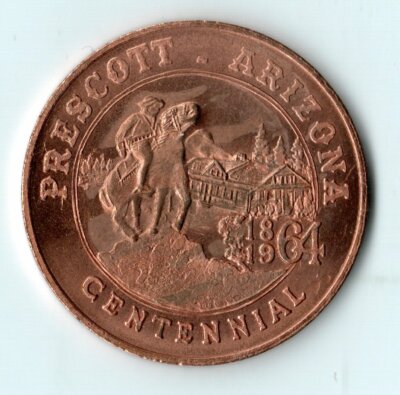 Prescott Arizona Centennial 1864 - 1964 | eBay