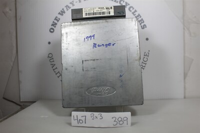 YU7A12A650NA Ford Ranger 1999-2000 Engine Control Unit ECU Module 389 ...