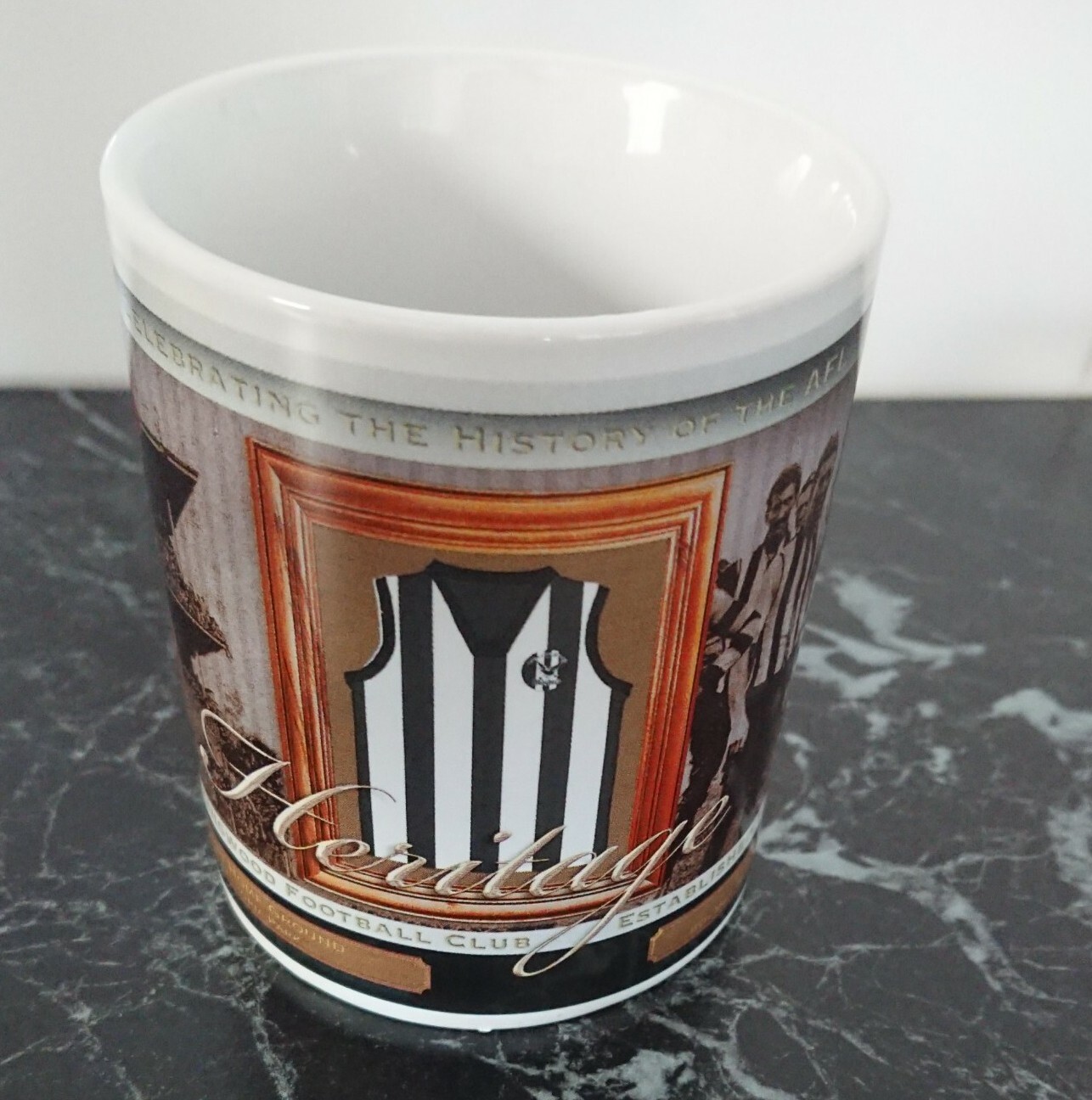 Collectable AFL Collingwood Football Club Heritage Coffee Mug | eBay ...