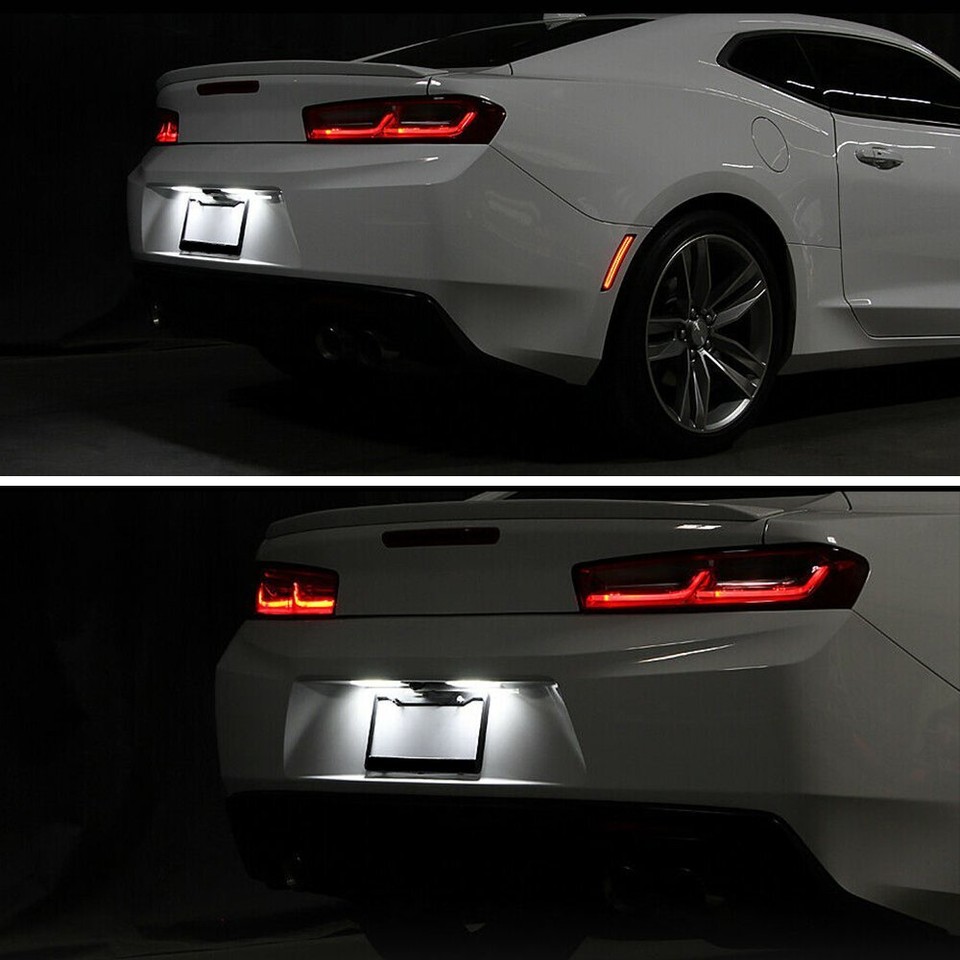 AUXITO LED License Plate Light Tag Lamp For 2014-2021 Chevrolet Camaro ...