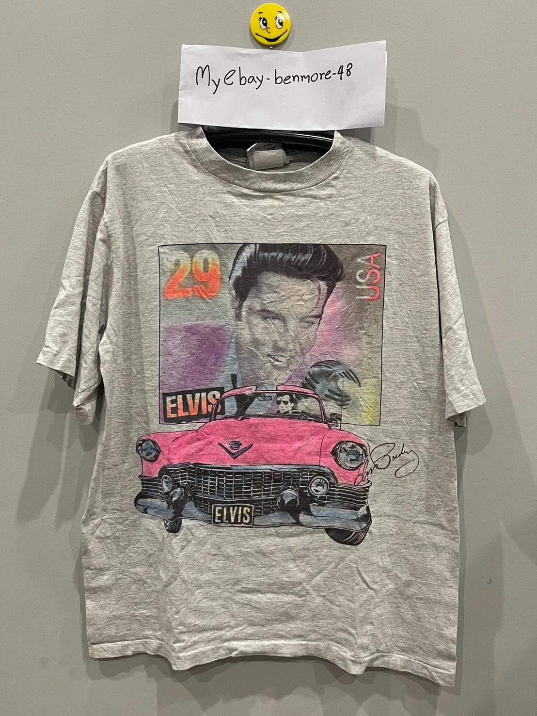 Vintage 90s Elvis Presley Postage Stamp Return to Sen… - Gem