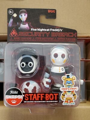 Funko Snaps! Five Nights at Freddy's: Security Breach Staff Bot Mini ...