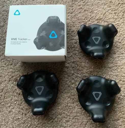4 HTC VIVE Trackers - For Full Body Tracking, Virtual Production with ...