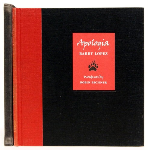 Apologia by Barry López (1998, Hardcover) for sale online | eBay