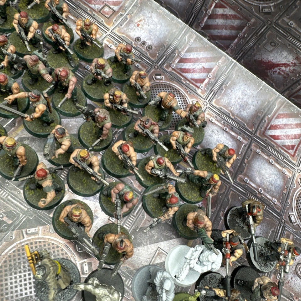 Warhammer 40K Mostly Well Painted Astra Militarum Catachan Army Rare KT ...