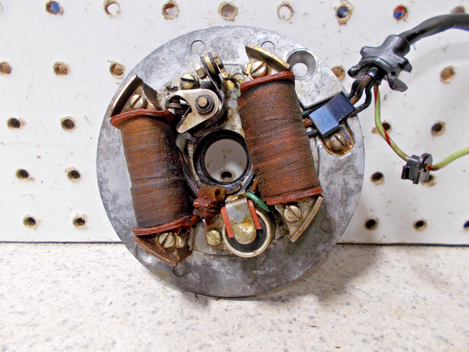 Honda S 65 S65 1965 Sport / Ignition Coil Magneto Stator Assembly ...