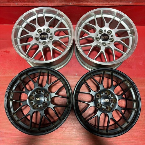 JDM Wheels BBS 18x8.5/9.5 5x114.3 36/38 RG700 RG701 FORGED Set4 QW | eBay