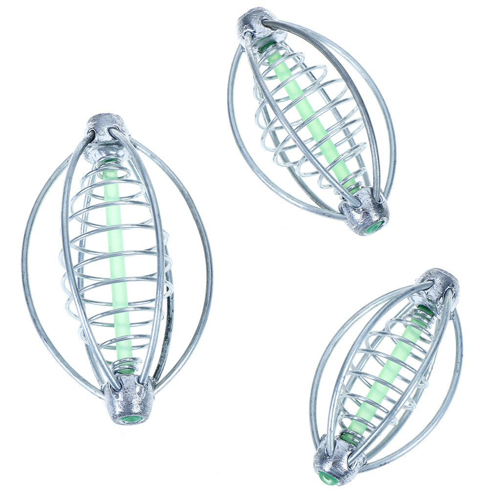 Fishing feeder swim feeders spring lead sinker 5cm 6cm E.yu QF | eBay