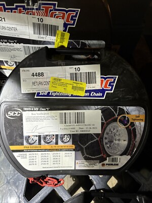 Peerless 0232810 AutoTrac Self-Tightening Light Truck/SUV Tire Snow ...