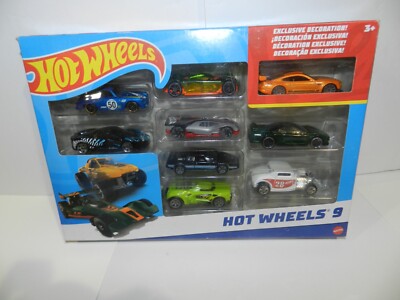 Hot Wheels 9 Pack Gift Set x6999 - 2021 NEW SEALED | eBay