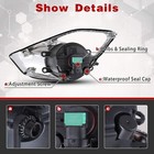Fog Lights for 2013-2015 Toyota Avalon Driving Bumper Assembly Lamps ...
