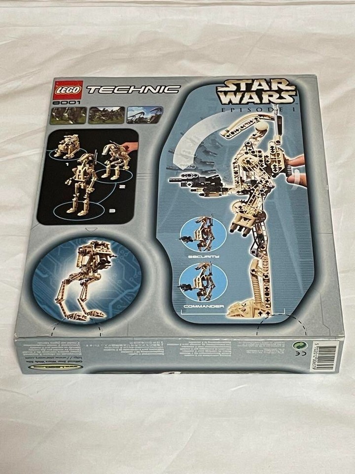 LEGO 8001 Technic Star Wars Battle Droid 2000 Unused Unopened New Japan ...