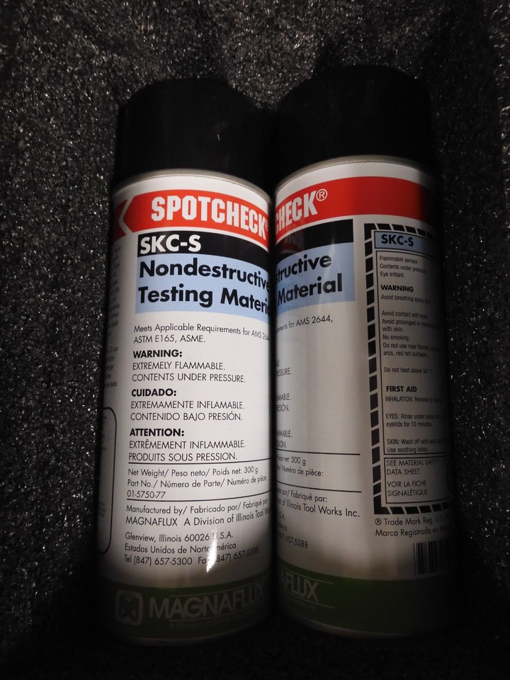 Magnaflux Zyglo - Model ZB-100F - Fluorescent dye penetrant kit - PG38 ...