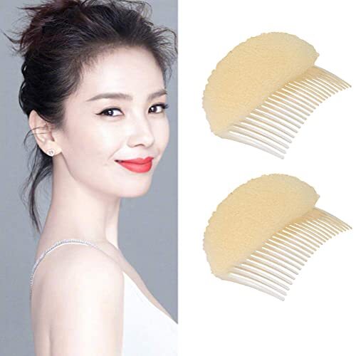 2pcs Charming Bump It Up Volume Inserts Hair Comb Do Beehive Hair ...