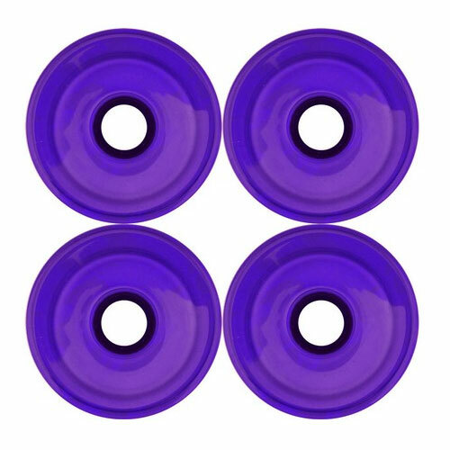 76mm 78a Offset Hub TRANSLUCENT Purple Longboard Wheels | eBay