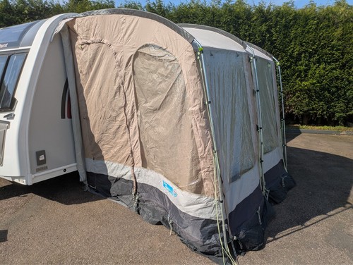 KAMPA RALLY 260 PORCH AWNING - COMES WITH GROUND SHEET & PEGS | eBay UK