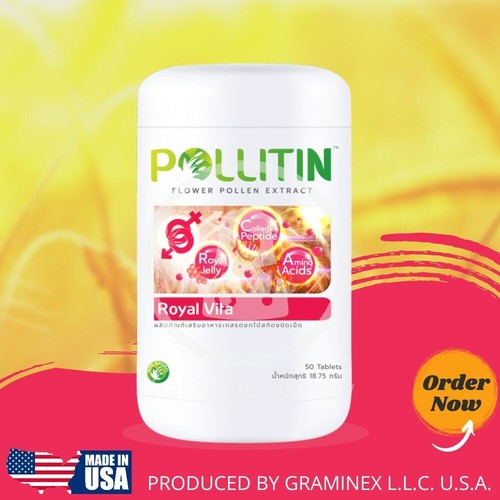 Royal Vita Nutraceutical Dietary Supplement Pollitin Graminex Rye ...